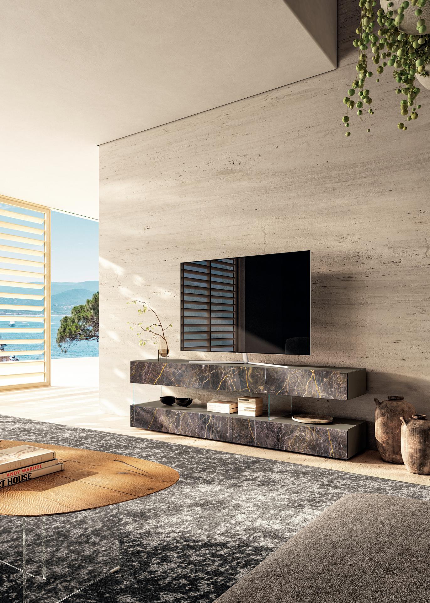 Muebles Modernos para Salón de la Marca LAGO: Estilo, Innovación y ...