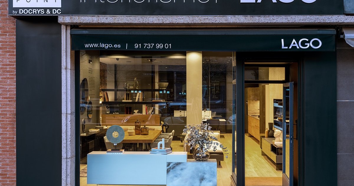 LAGO Store Madrid: diseño italiano contemporáneo en el corazón de Conde ...